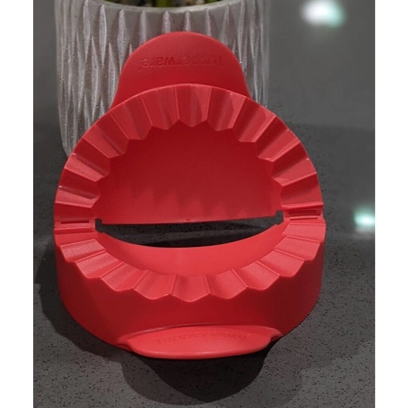 Tupperware | Dining | Tupperware Easy Empanada Press Maker Red New ...